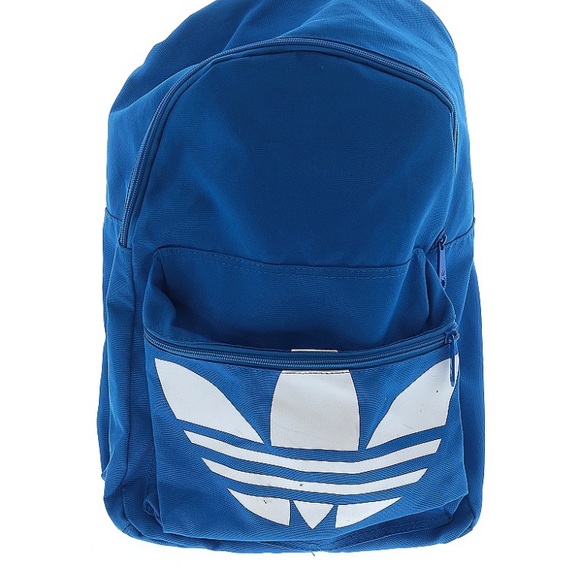 adidas | Bags | Adidas Trefoil Backpack Blue | Poshmark